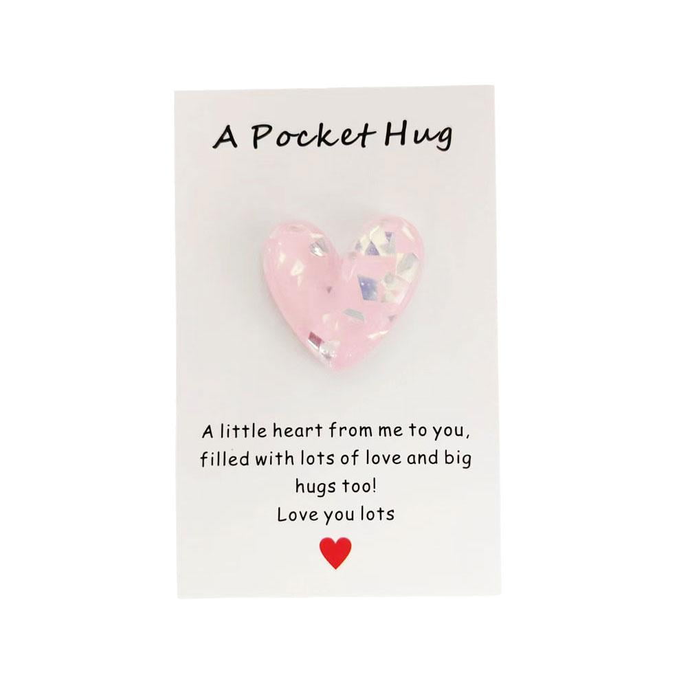 PawCasa Pocket Hug Heart with Greeting Cards Long Distance Relationship ...