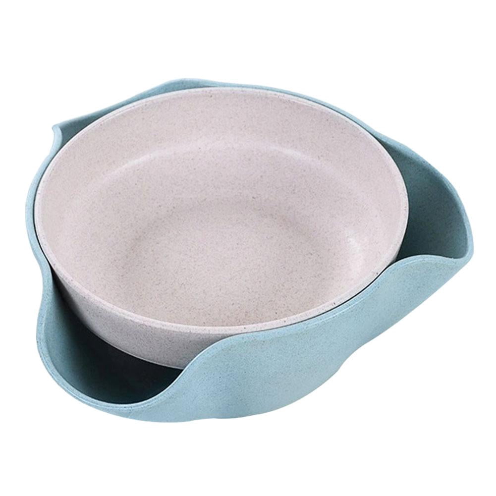 PawCasa Snack Bowls Double Layer Popcorn Bowl With Shell Storage ...