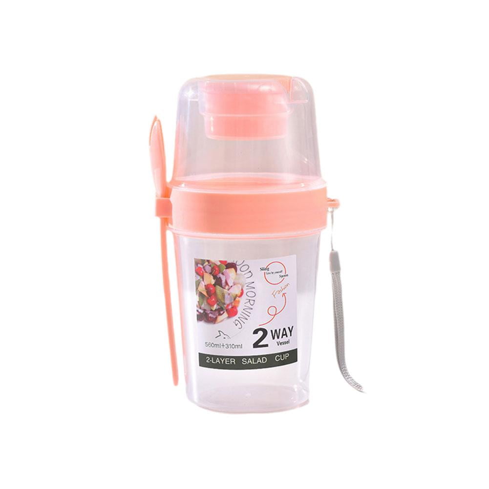 PawCasa Yoghurt Cup with Spoon Fork Cereal Breakfast Fruit Food ...