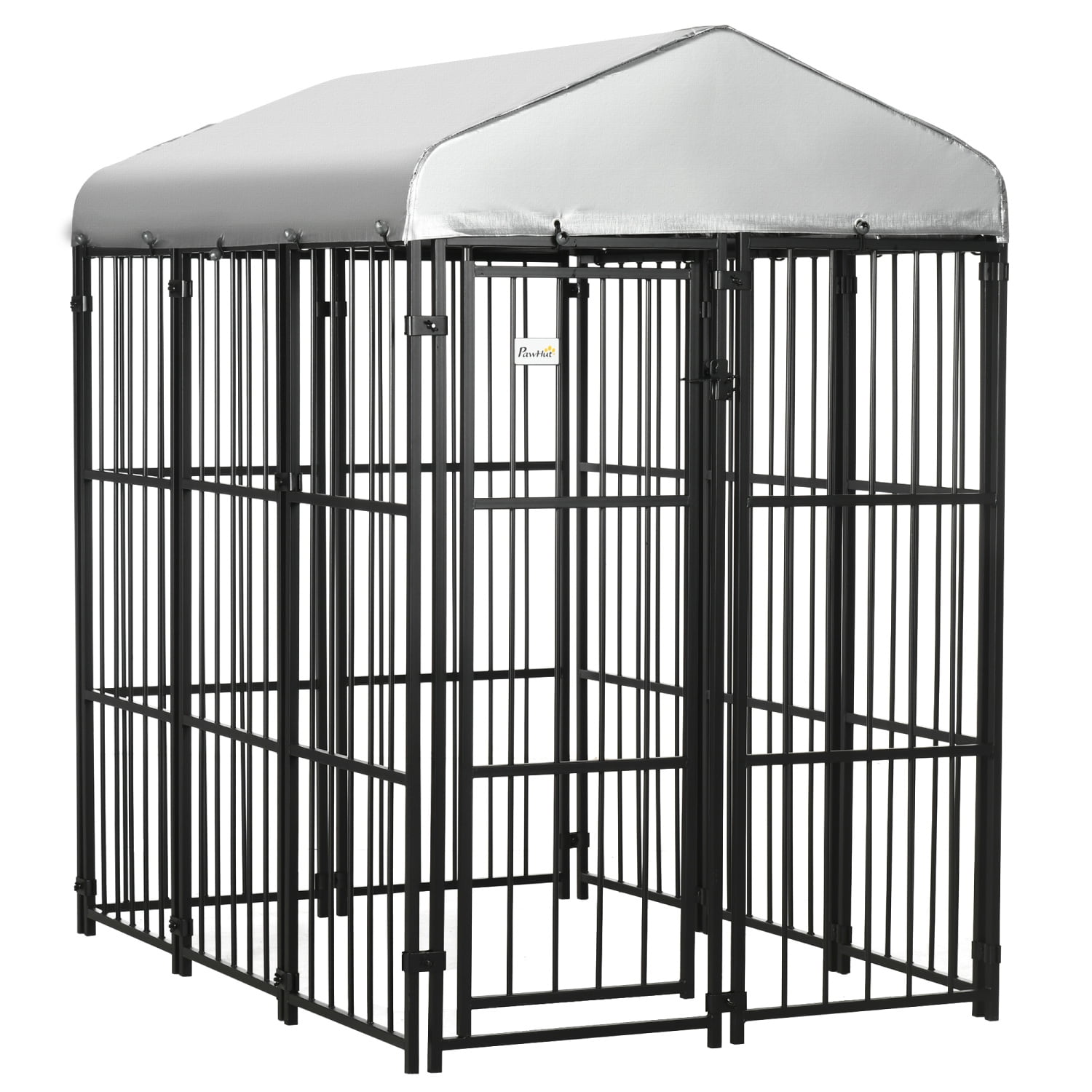 Spacious and Durable 6‘ x 4‘ PawHut Dog Kennel with Waterproof and UV ...