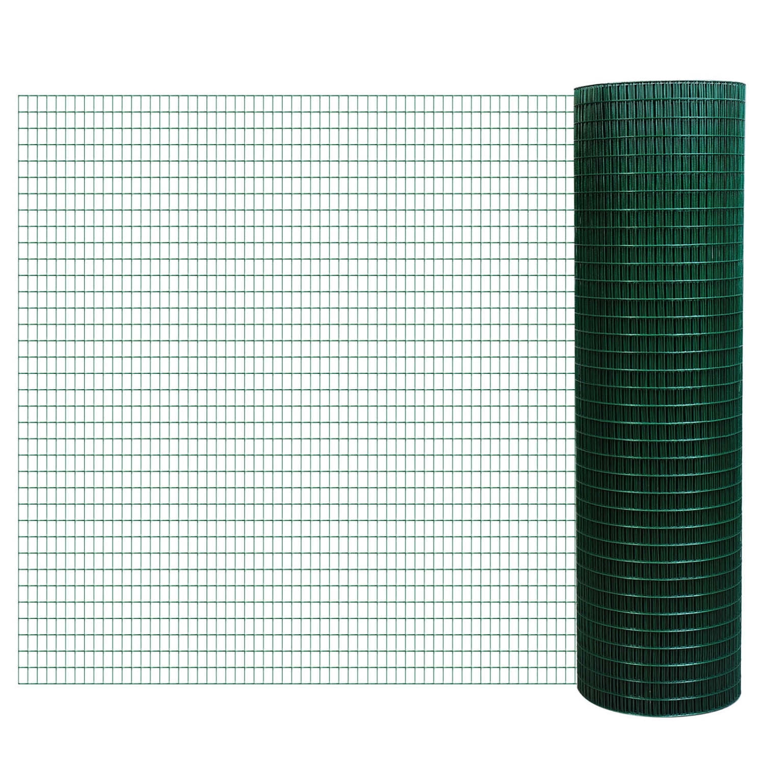 PawHut 98‘ L x 35.5” H Hardware Cloth 1/2 x 1 Inch Wire Mesh Fence ...