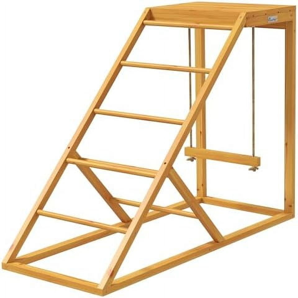 PawHut Chicken Activity Play for Healthy & Happy Animals, Swing Set ...