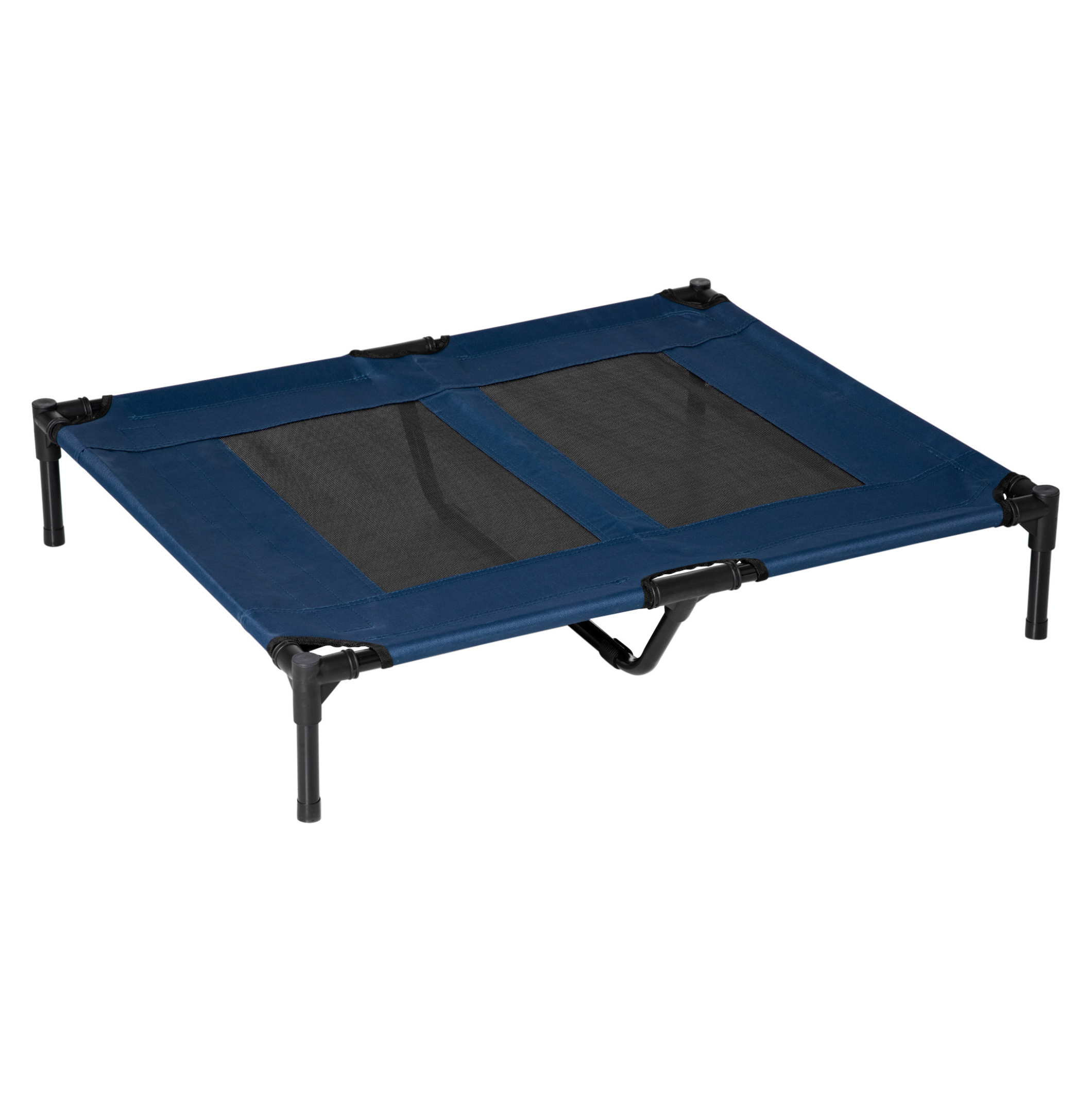PawHut Elevated Dog Cot - 36x30in Cooling Pet Bed w/ Mesh Ventilation ...