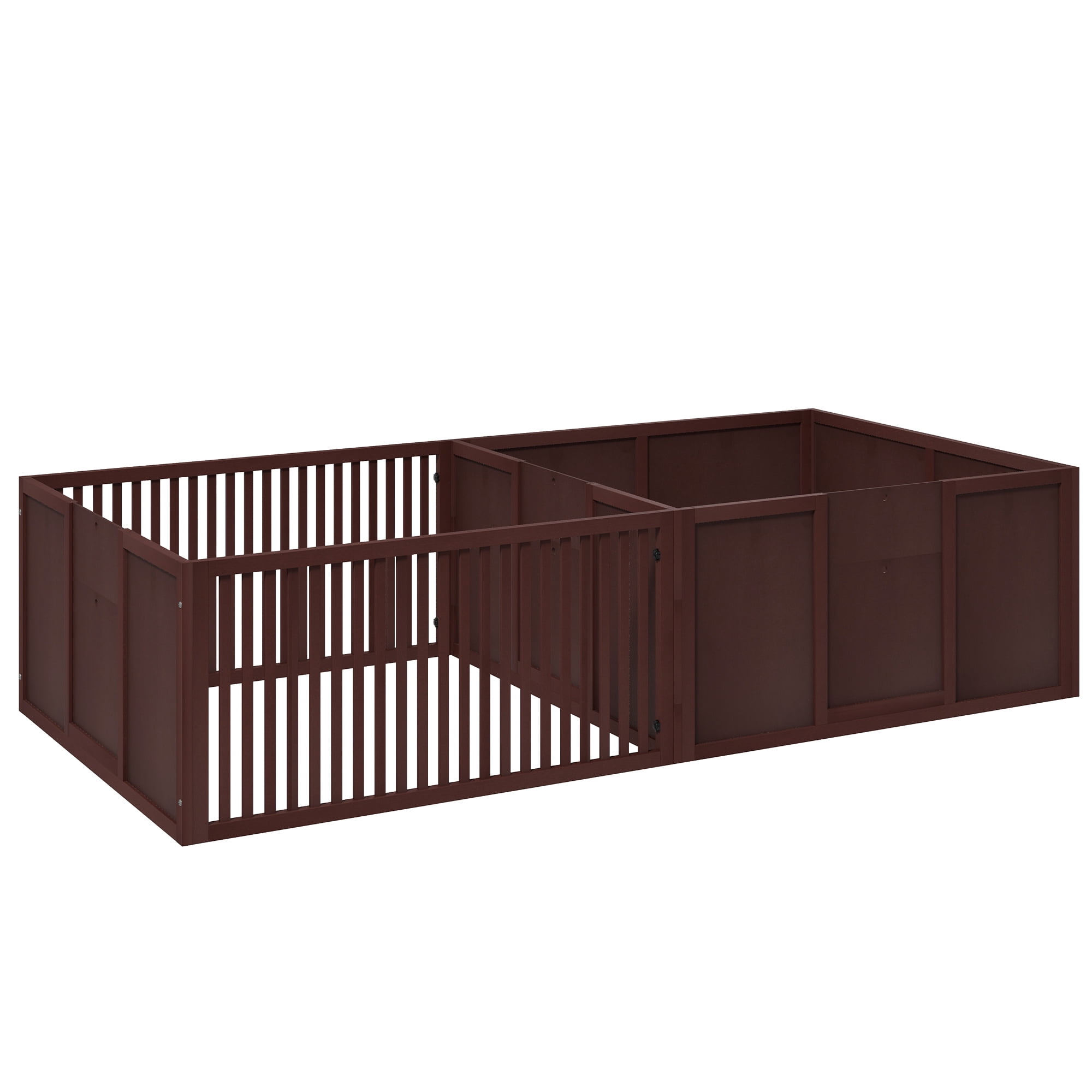 PawHut Whelping Box for Dogs Built for Mother's Comfort, Dog Whelping ...