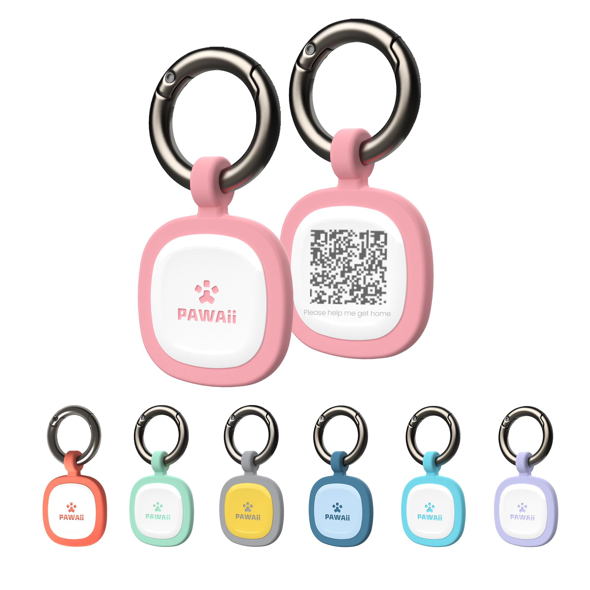 Pawaii QR Code Pet .. ID Tag, Dog Tag .. with QR Code, Silent ...