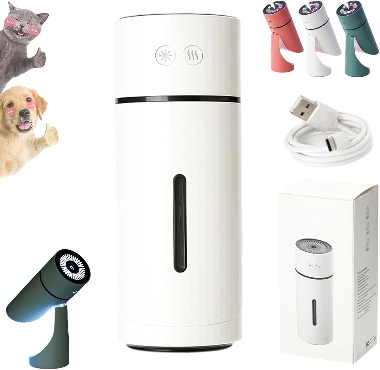 Pawbreath 2.0 Dog Humidifier, 2025 Upgraded Paw Breath 2.0 Humidifier ...