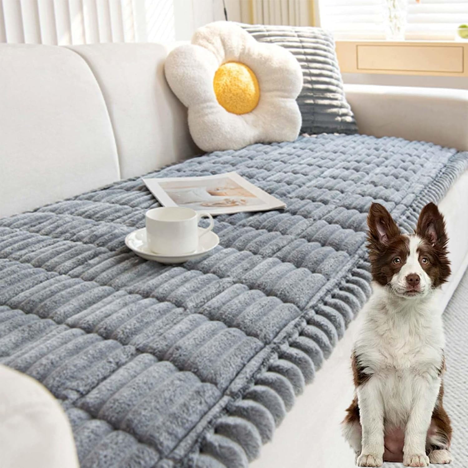Pawcart Couch Cover, 2026 Upgraded Paw Cart Couch Cover, Non-Slip ...