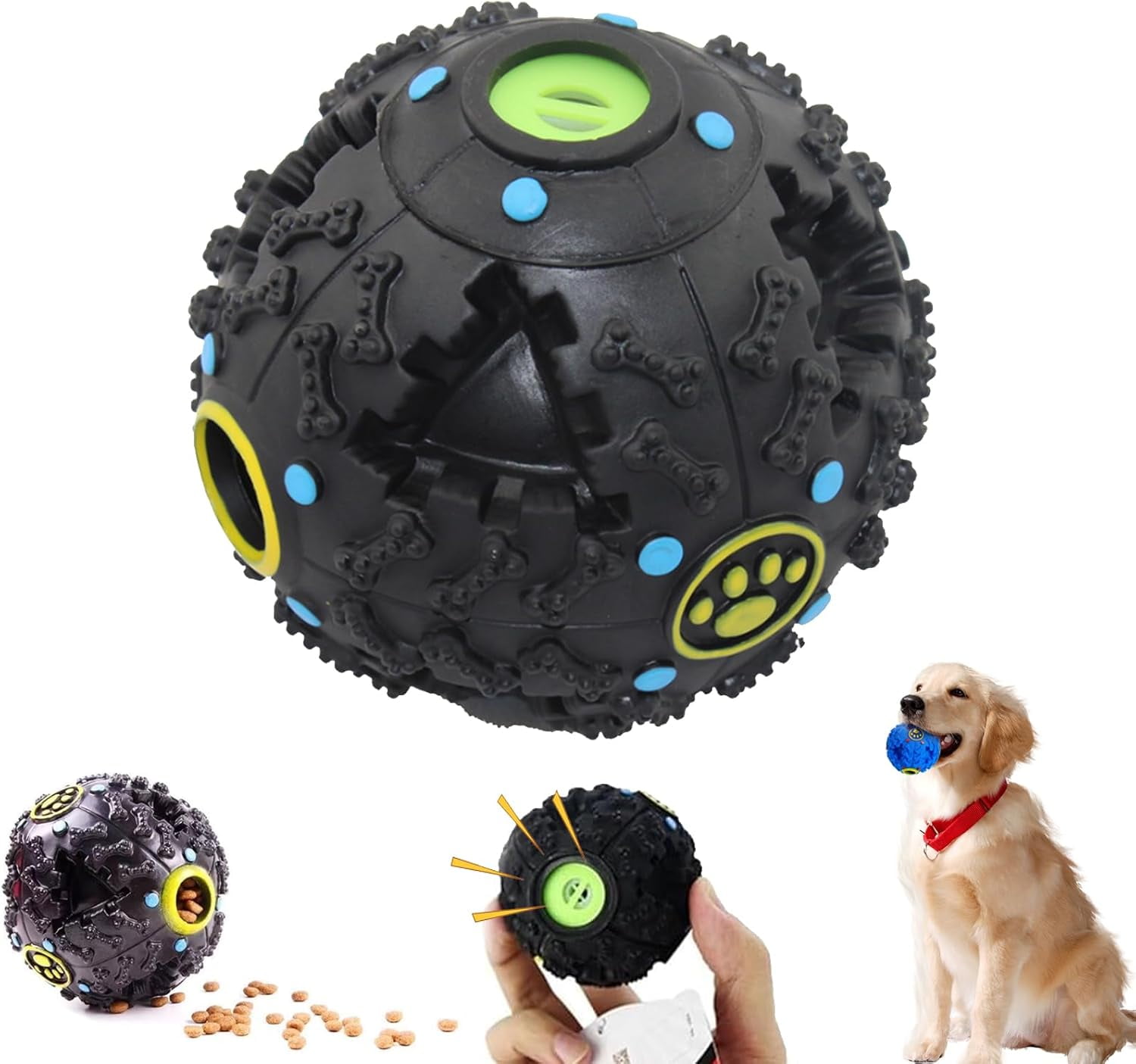 Pawcia Giggle Ball, Pawcia Giggle Sound Dog Ball, Giggle Ball Dog Toy ...