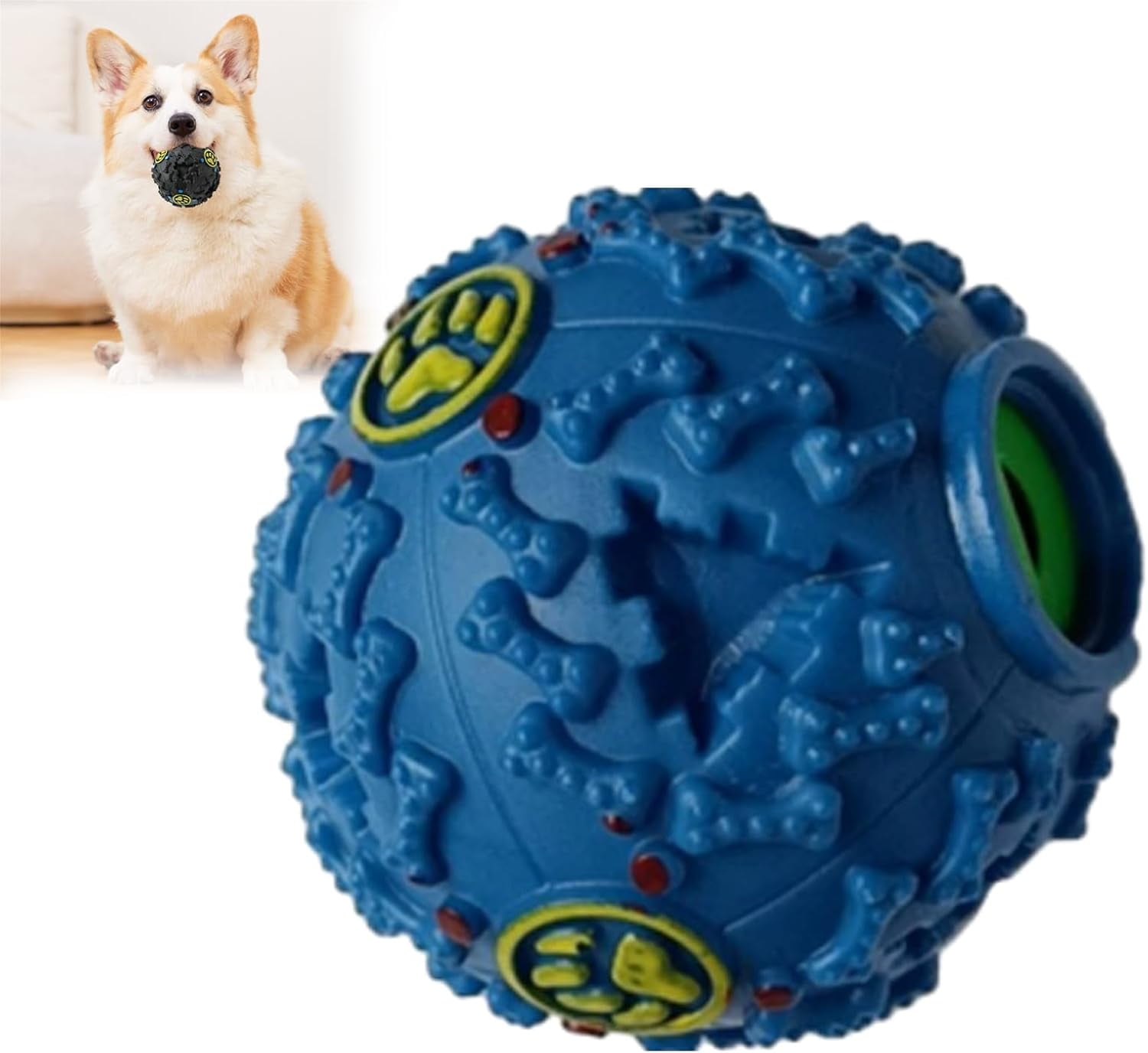 Pawcia Giggle Sound Dog Ball, PawciaTM Giggle Sound Dog Ball, Pawcia ...