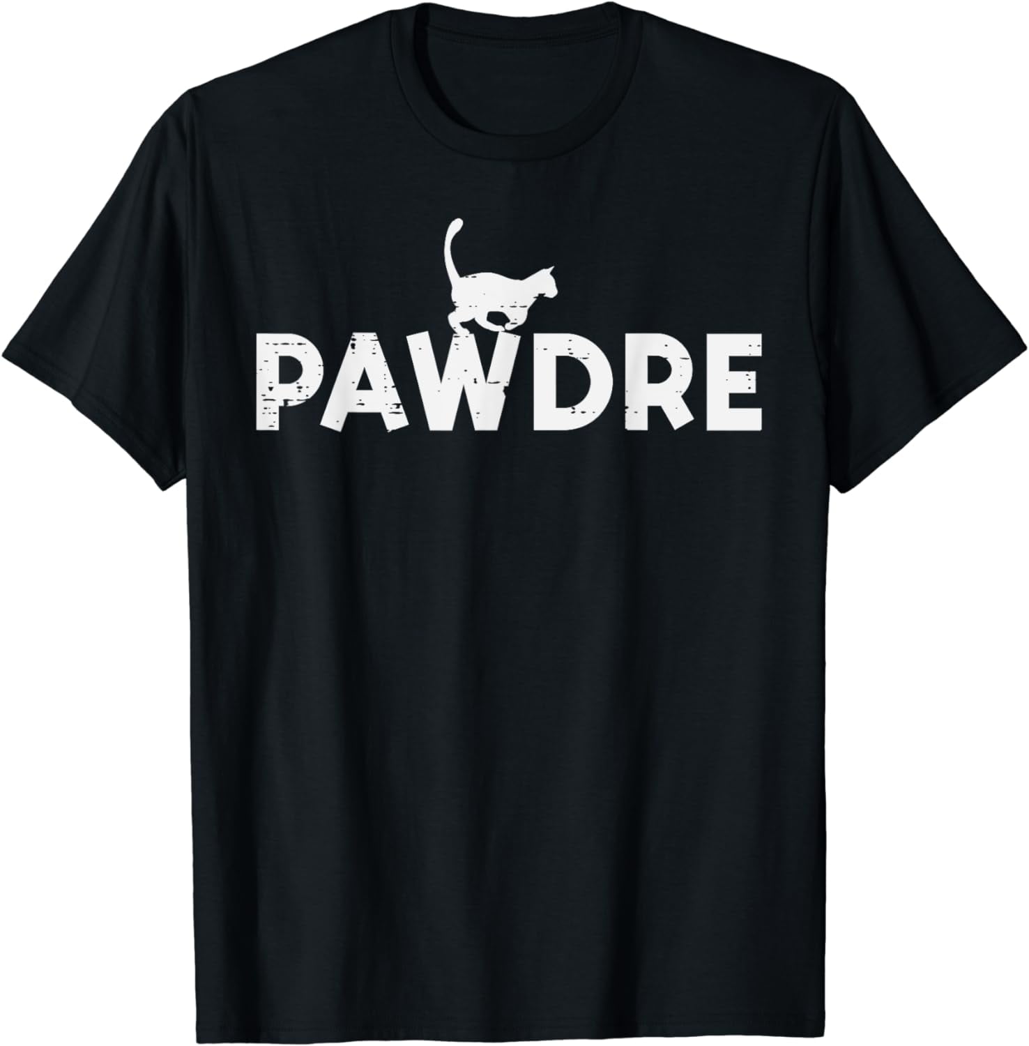 Pawdre Cat Dad Cute Fur Papa Fathers Day Pet Paw Daddy Men T-Shirt ...