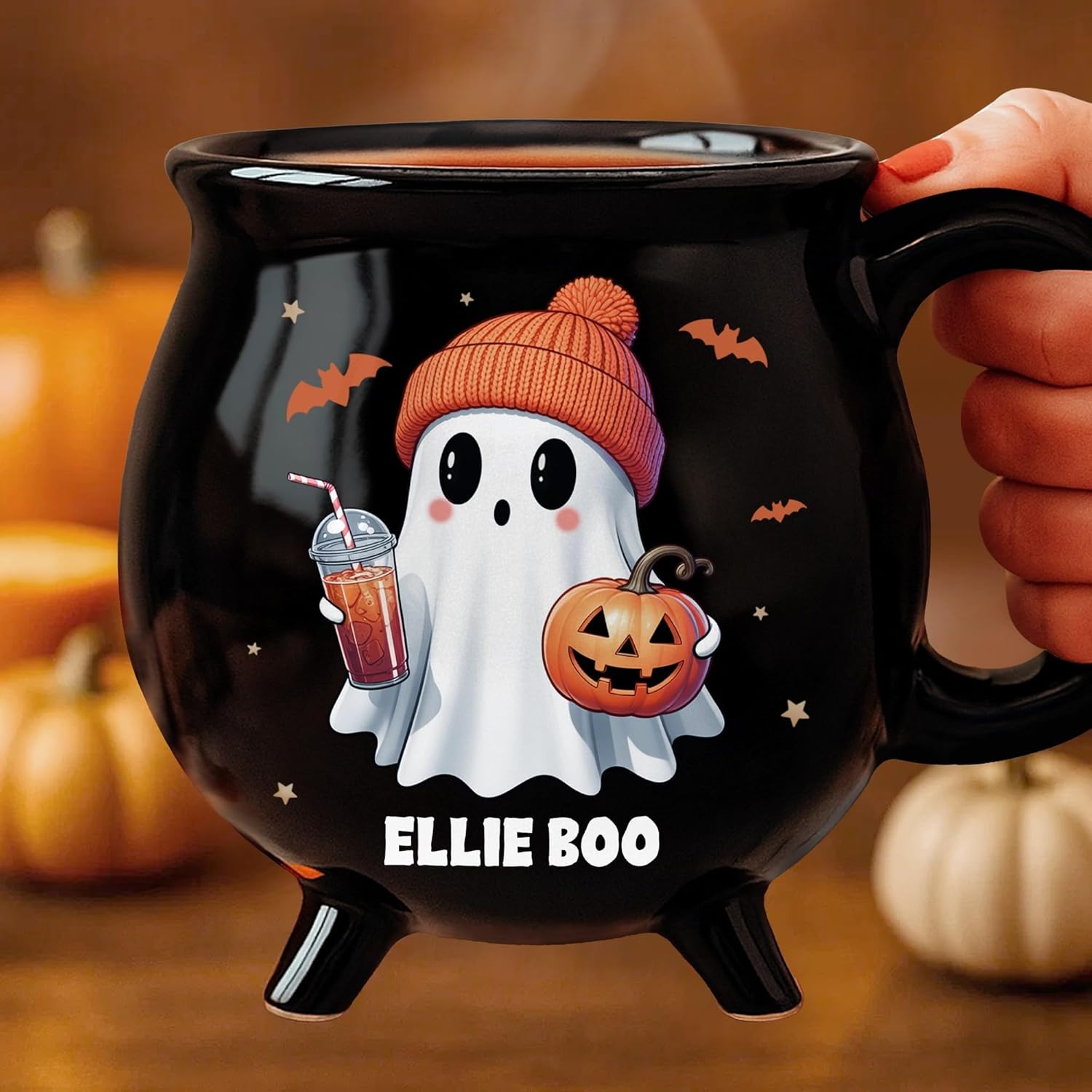 Pawfect House Custom Witch Cauldron Mug, Personalized Witches Brew ...