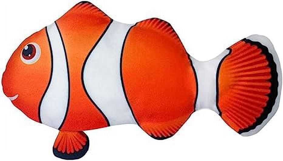 PawfectPals Touch Sensitive Realistic Orange Floppy Dancing Cat Kicker ...