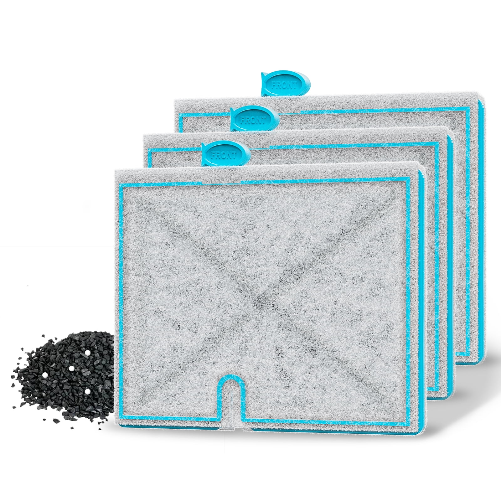 Pawfly 3 Pack Fish Tank Filter Cartridges for Aqueon QuietFlow 10 ...