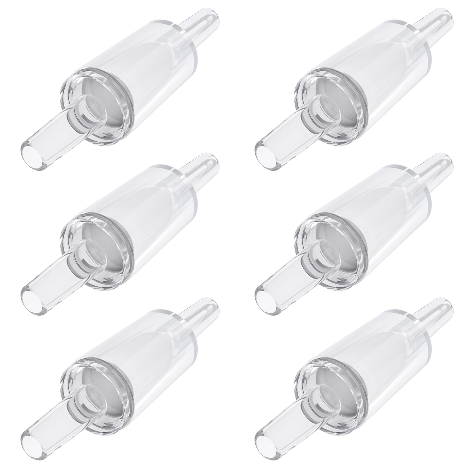 Pawfly Aquarium Air Pump Check Valves Plastic One Way Non-Return Check ...