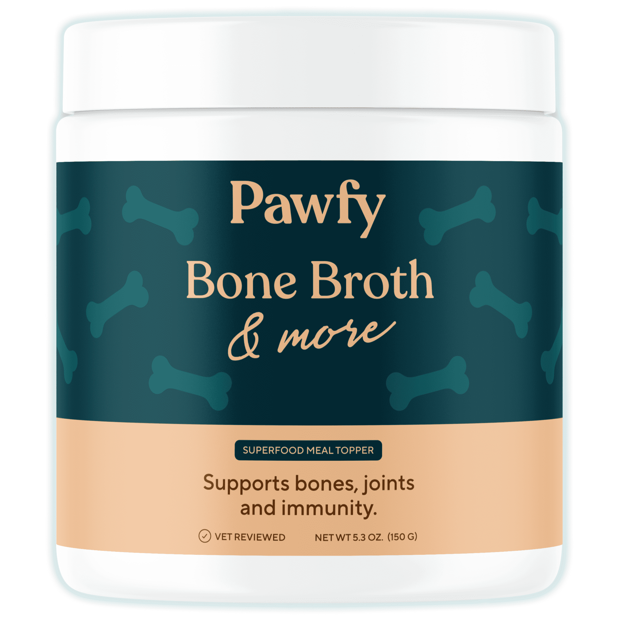 Pawfy Bone Broth for Dogs | Dog Powder for Food with Collagen ...