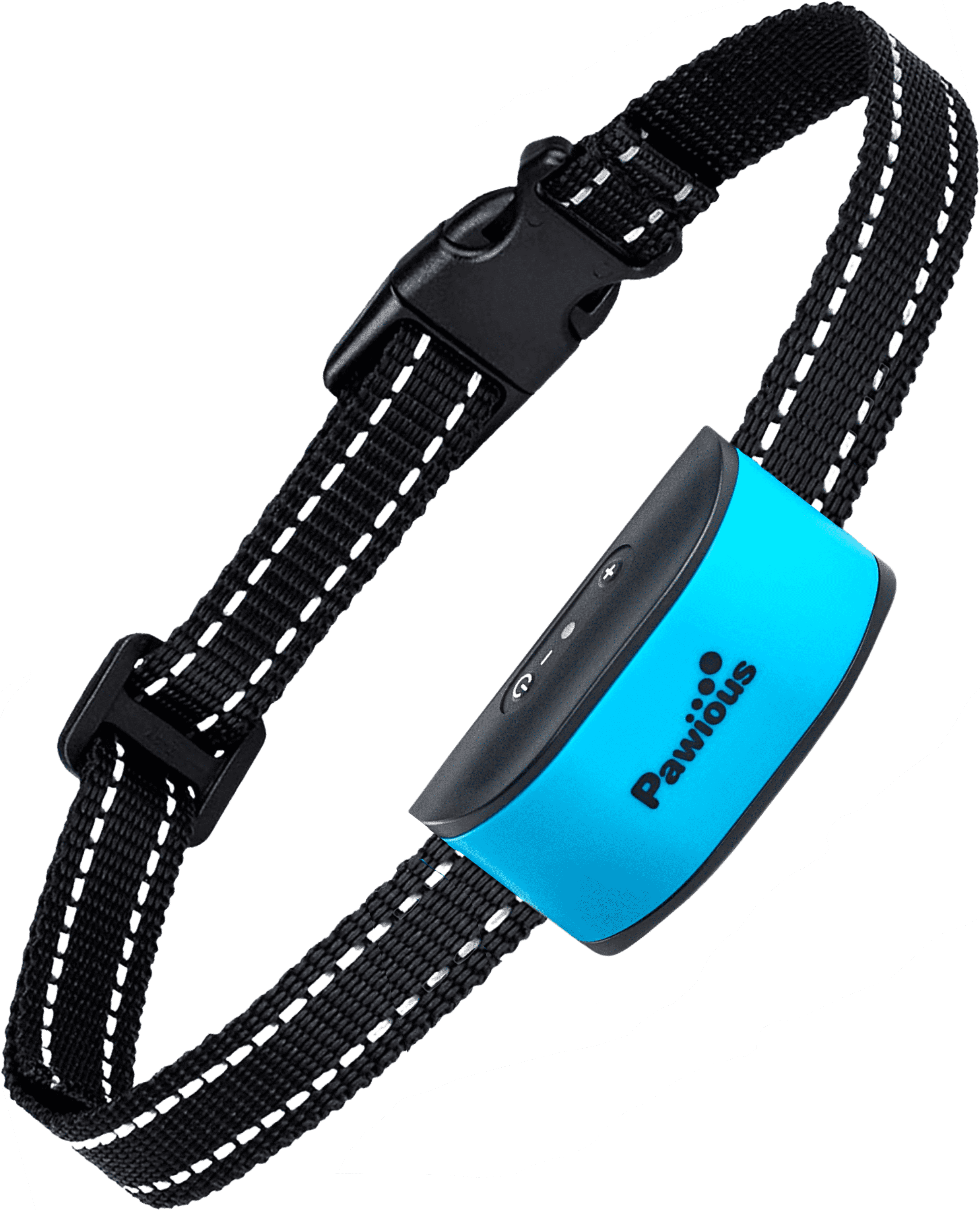 Pawious Small Dog Bark Collar - Humane No Shock, Rechargeable, No ...
