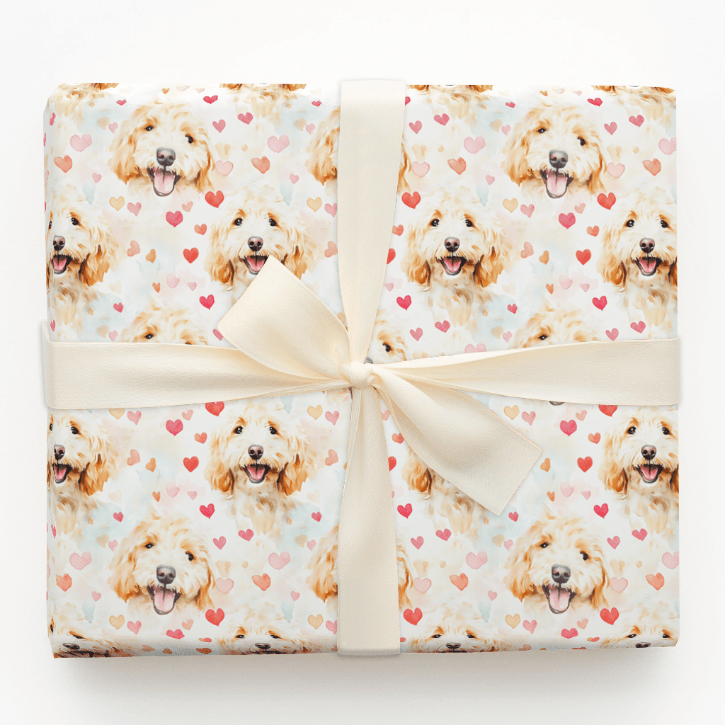 Pawlease - Christmas Wrapping Paper Roll - Gift Wrap for Holidays ...