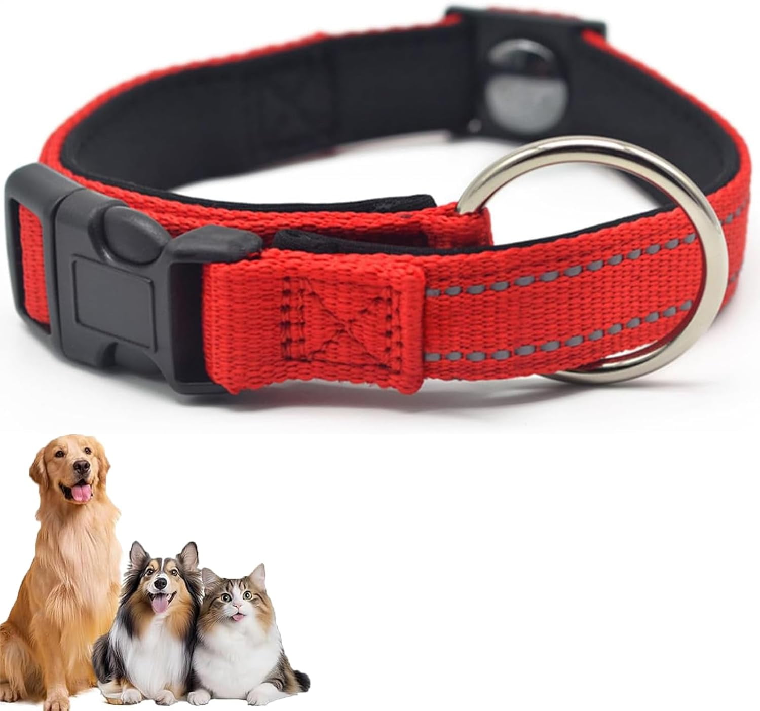 Pawliberation Magnetic Dog Collar - Double-Layer,Collar Adjustable To ...
