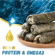 Pawmate Chicken Wrapped Cod Fish Skin Stick Dog Treats, Omega 3 Rich ...