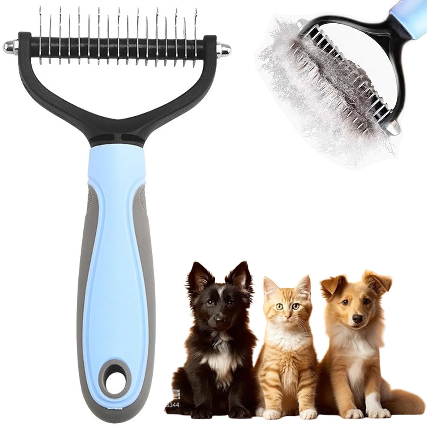 Pawmingle Cat Brush, Pawmingle Brush, Paw Mingle Comb, Self Cleaning ...