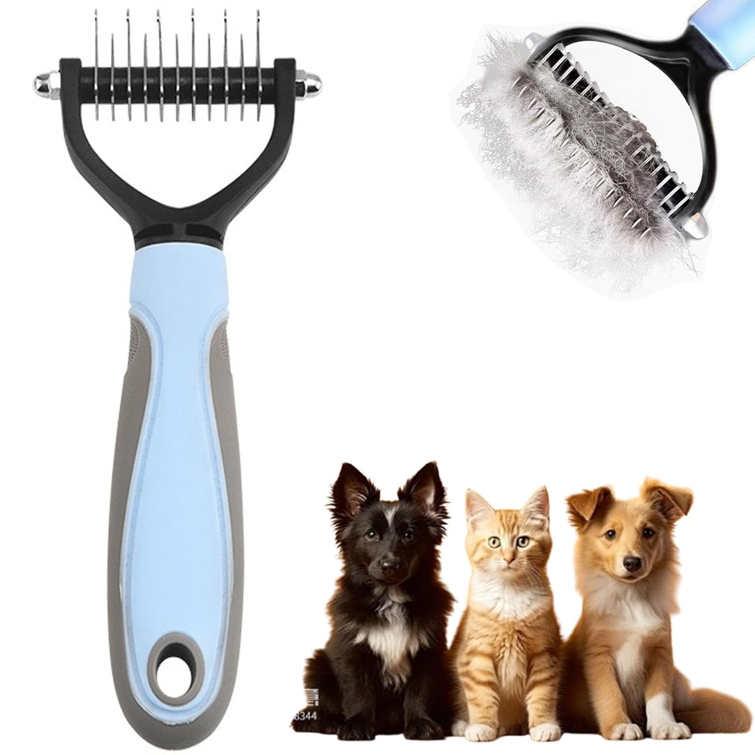 Pawmingle Cat Brush, Pawmingle Brush, Paw Mingle Comb, Self Cleaning ...