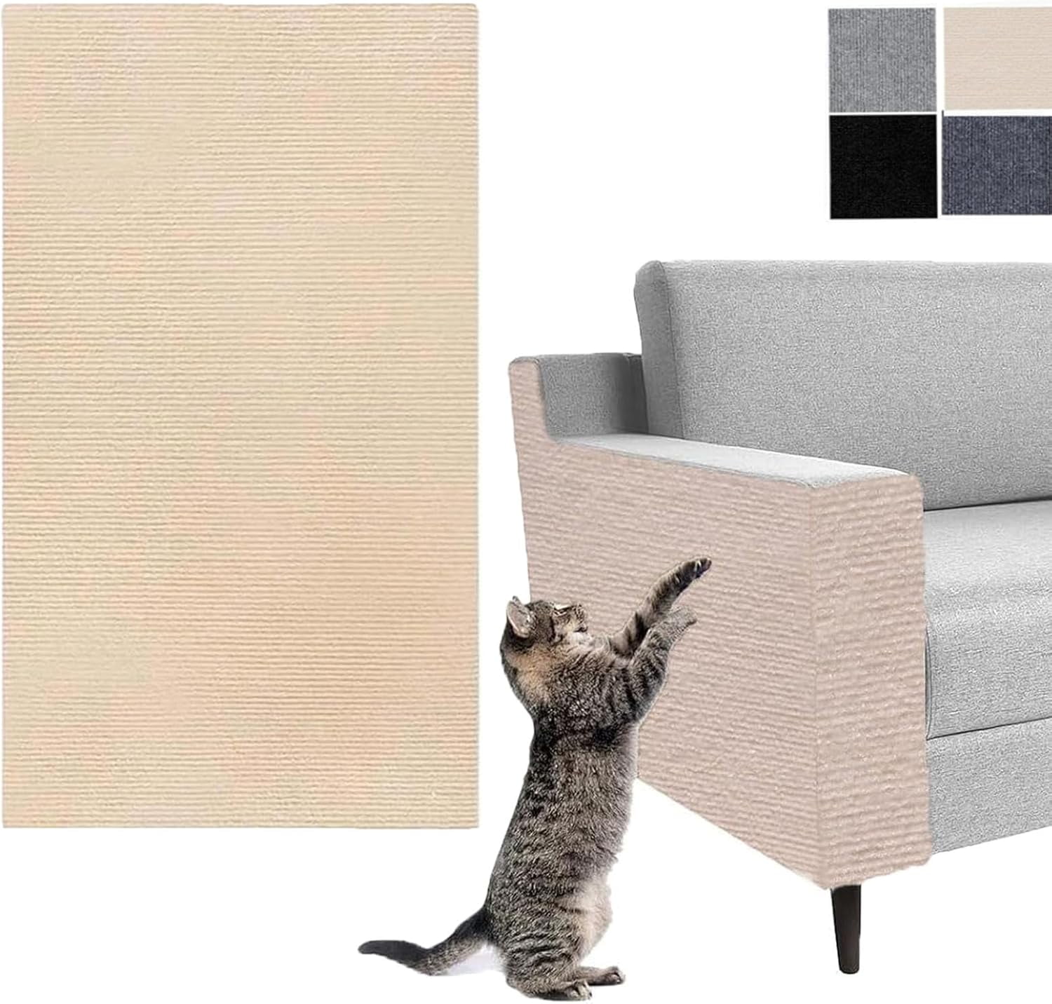 Pawmingle Cat Scratching Carpet, Pawmingle Handmade Cat Scratching ...