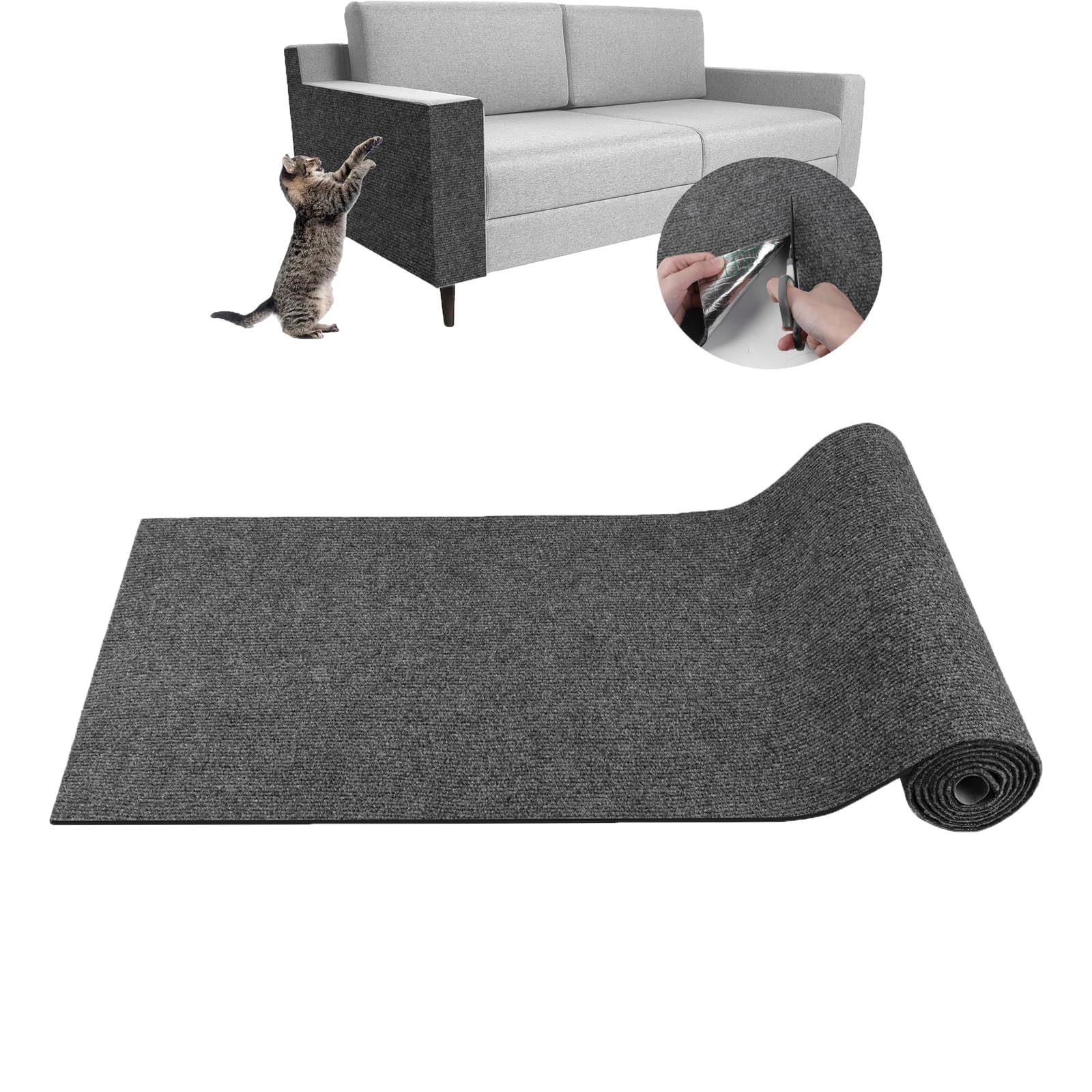 Pawmingle Cat Scratching Carpet, Pawmingle Scratch Pad Rug, Sticky Cat ...