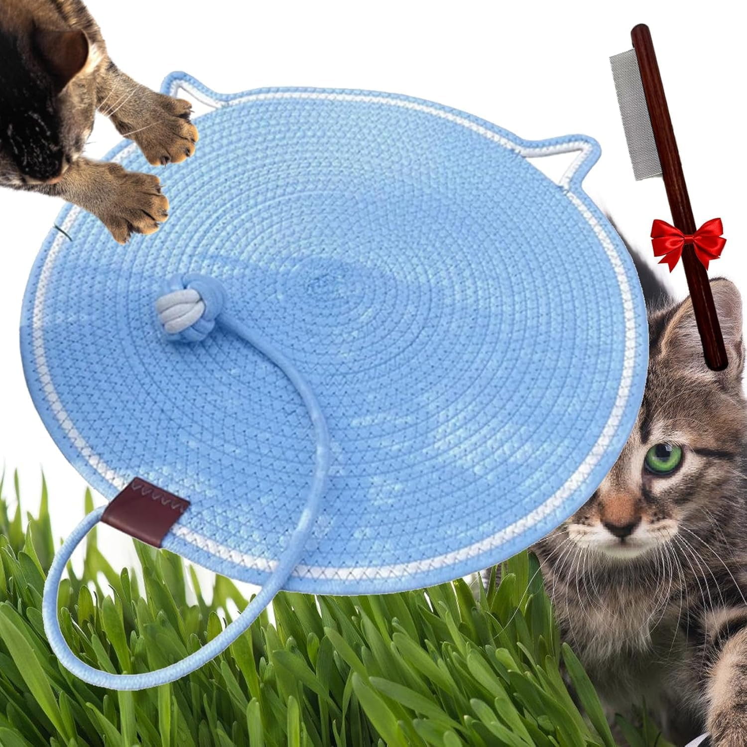 Pawmingle Cat Scratching Carpet, Scratching Pads for Indoor Cats, Cat ...