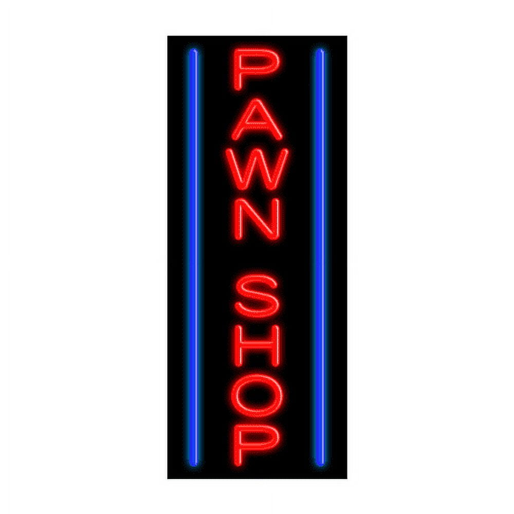 Pawn Shop-Glass Neon Sign Made in USA - Walmart.com