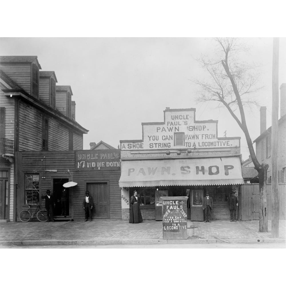 Pawn Shop History (24 x 18) - Walmart.com