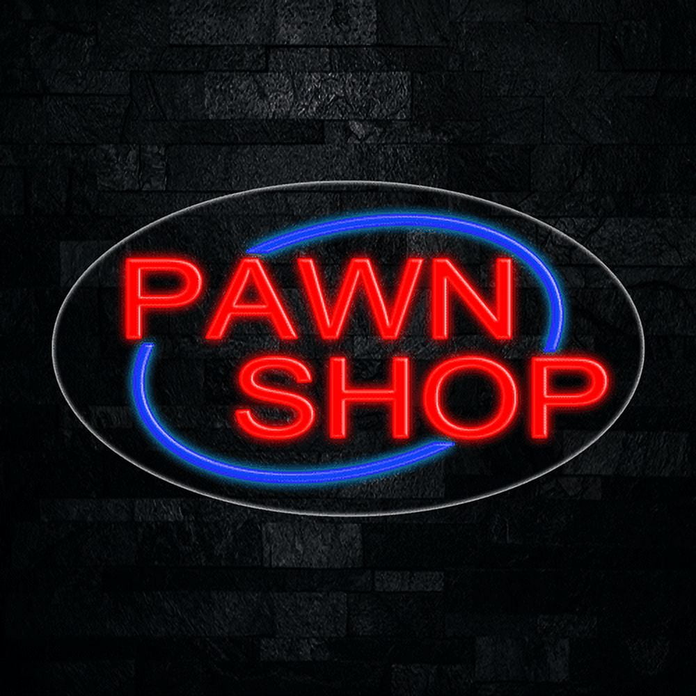 Pawn Shop LED Neon Sign 28"L x 16"H #34117 - Walmart.com