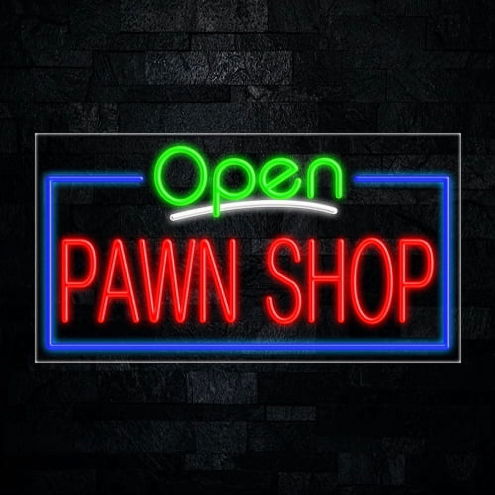 Pawn Shop LED Neon Sign 33"L x 18"H #35820 - Walmart.com