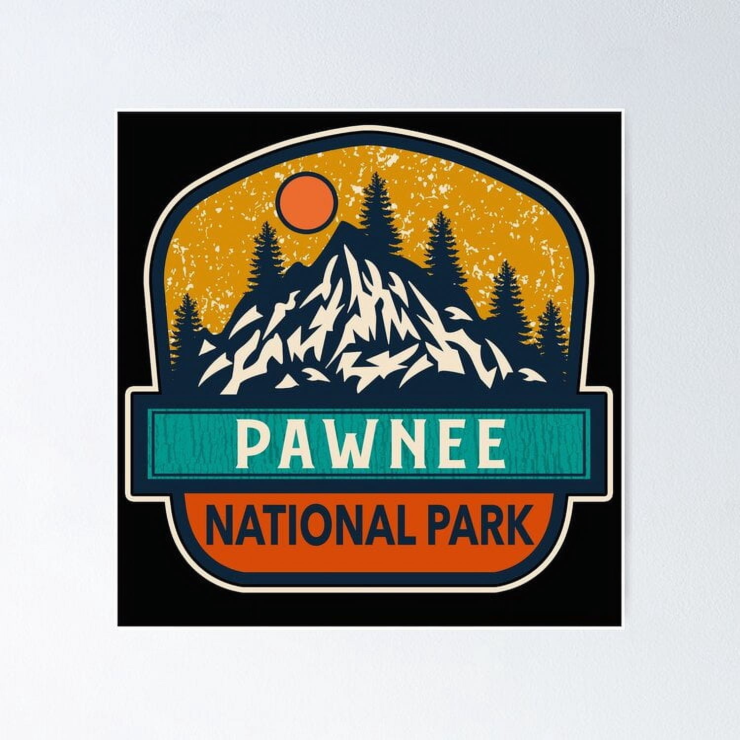 Pawnee National Park Poster, 8x12 UNFRAMED - Walmart.com
