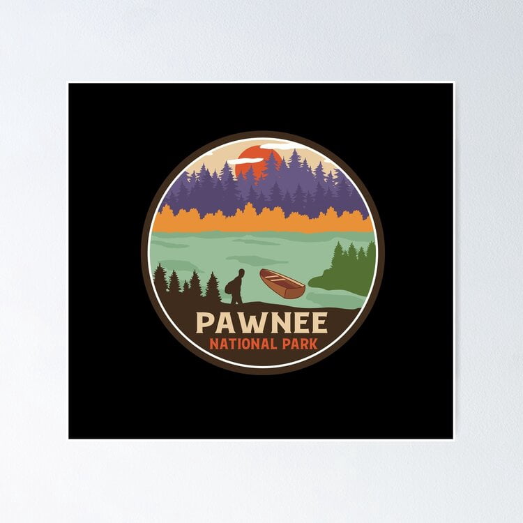 Pawnee National park UNFRAMED Poster, 12x18 - Walmart.com