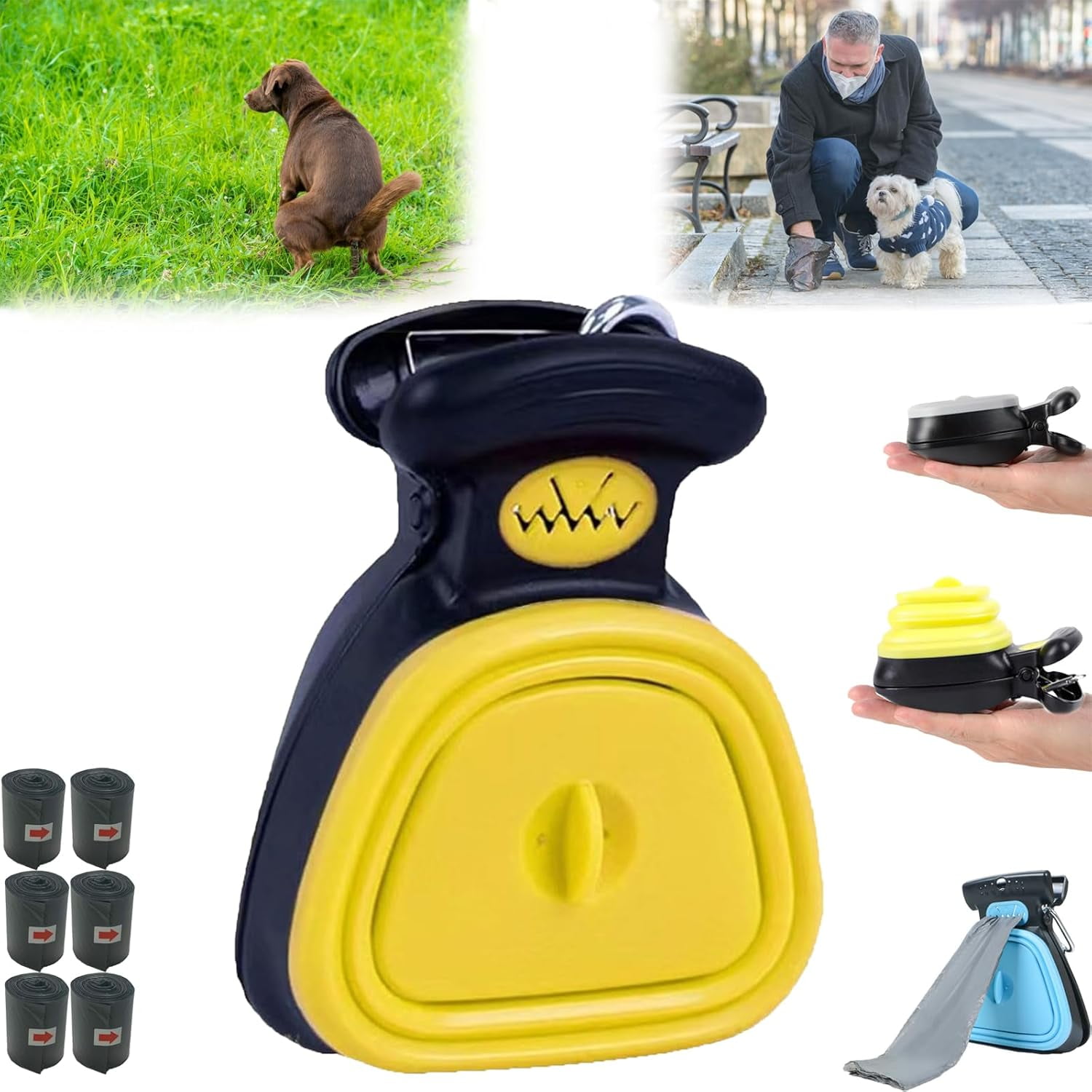 Pawpal Waste Grabber, Poop Scooper for Dogs, Pawpal Pooper Scooper, Dog ...