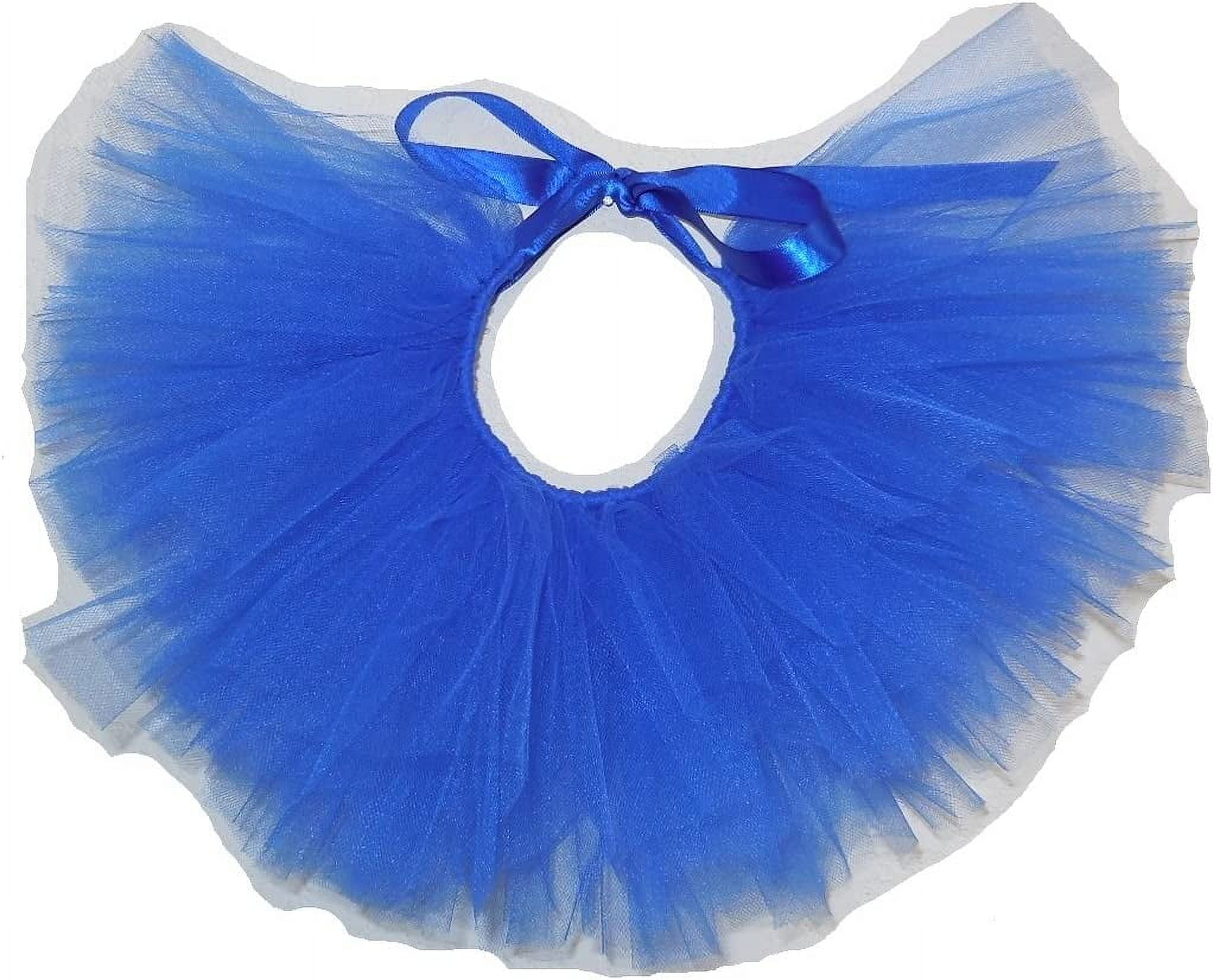 Pawpatu Handcrafted Royal Blue Mesh Tutu for Extra Large Dogs XL ...