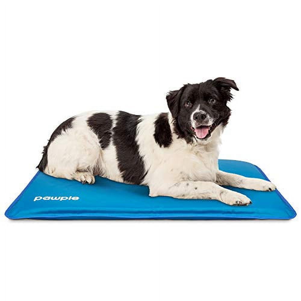 Pawple Dog Cooling Mat Pet Pad for Kennels, Crates and Beds, Thick Foam ...