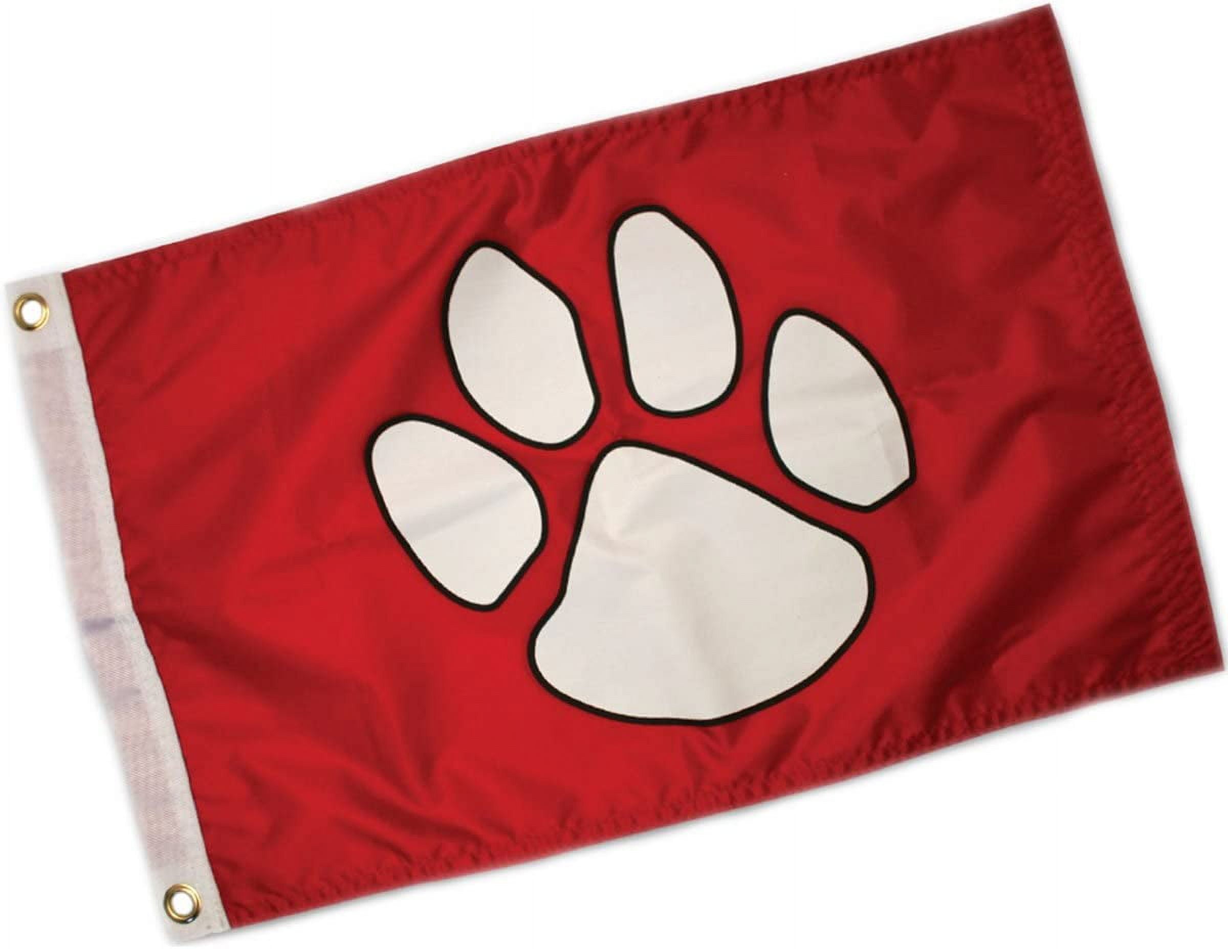 Paws Aboard 4100 Paw Print Flag - Walmart.com