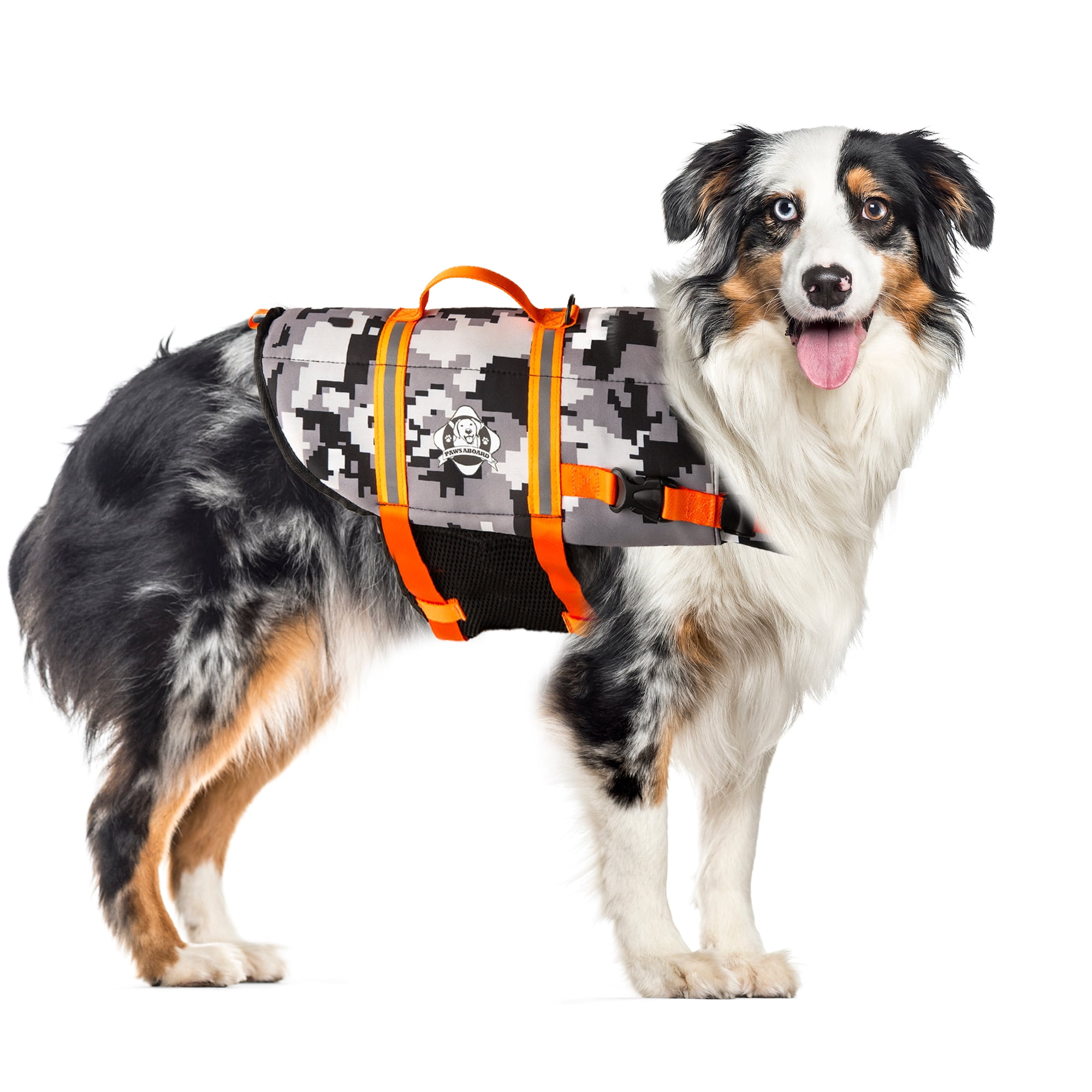 Paws Aboard Dog Life Jacket - Keep Your Canine Safe with a Neoprene ...