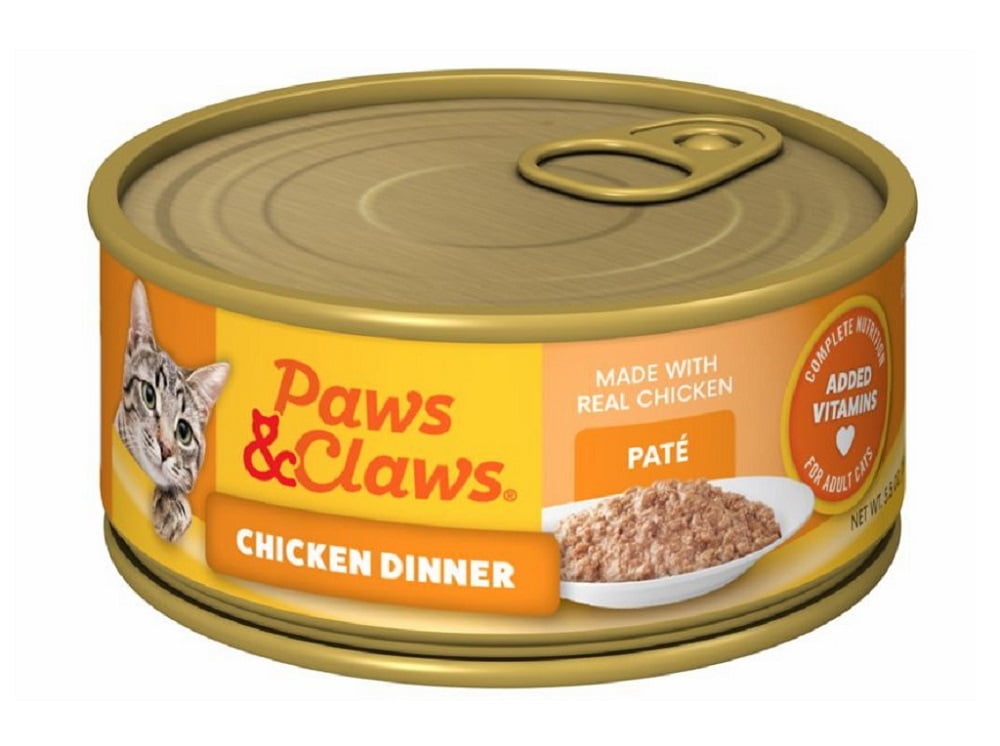 Paws & Claws GPNCUC0524CHICK Chicken Dinner Pate 1 Single Can 5.5 oz ...