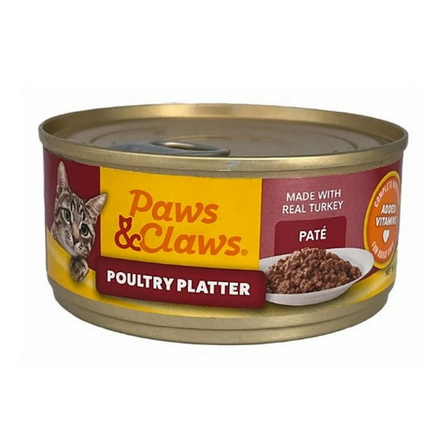 Paws & Claws GPNCUC0524POULT Pate Poultry Platter 1 Single Can 5.5 oz ...