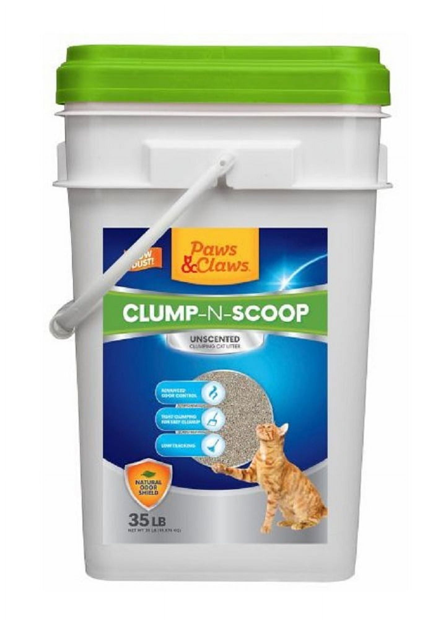 Paws & Claws PAWNCLAW - SCP - 35P Clumping Clay Scoopable 35lb. Pail ...