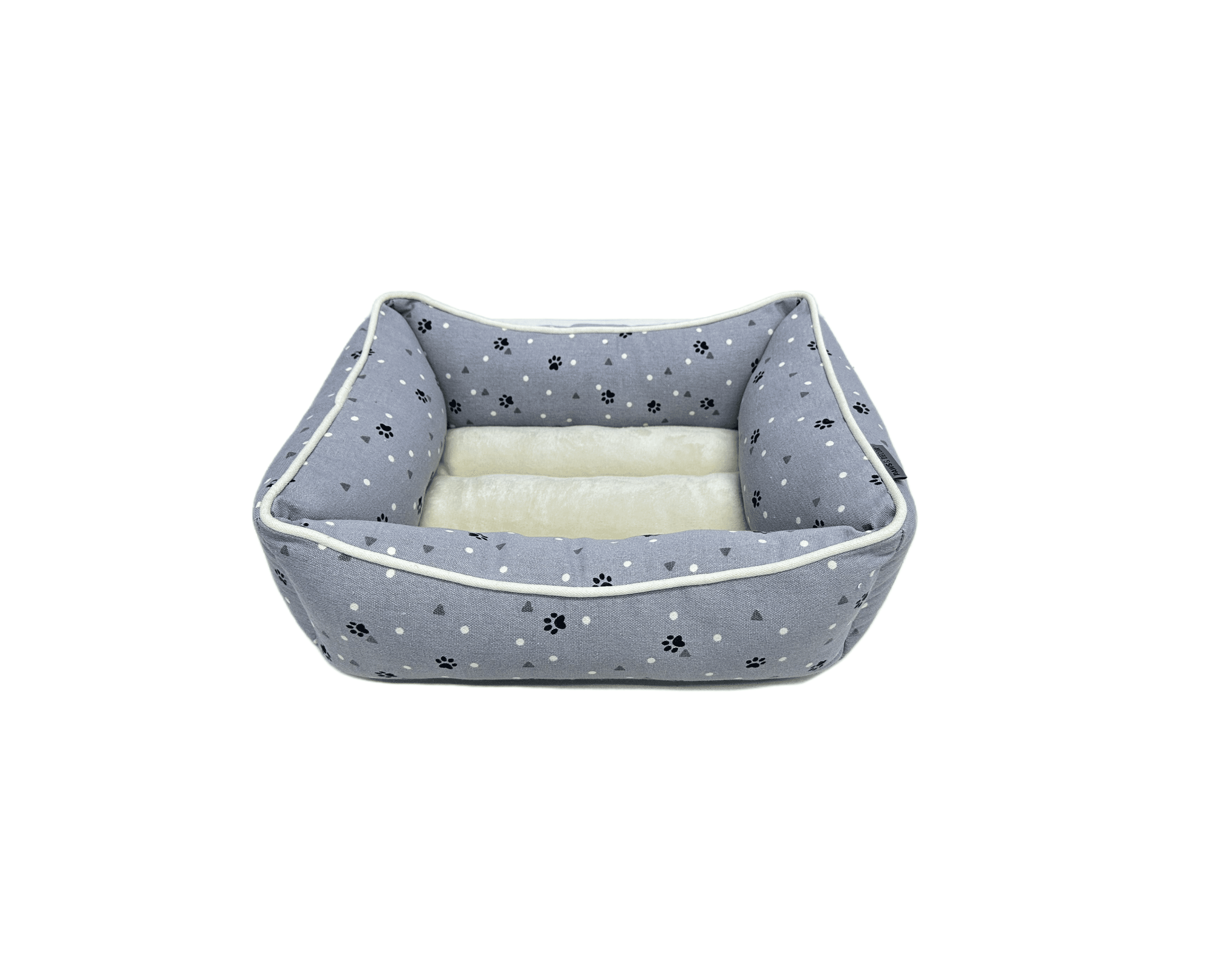 Paws and Décor All Over Paws and Dots Cuddler - Ultra-Plush, Comfort ...