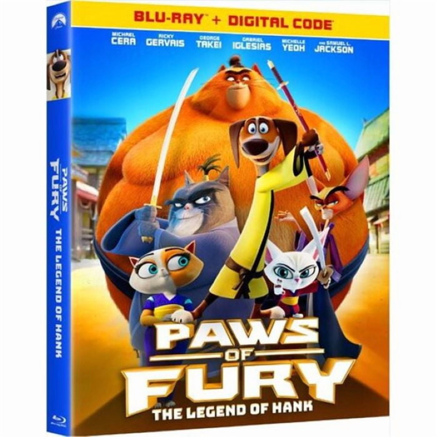 Paramount's Paws of Fury: Legend of Hank Blu-ray, Children's Anime ...