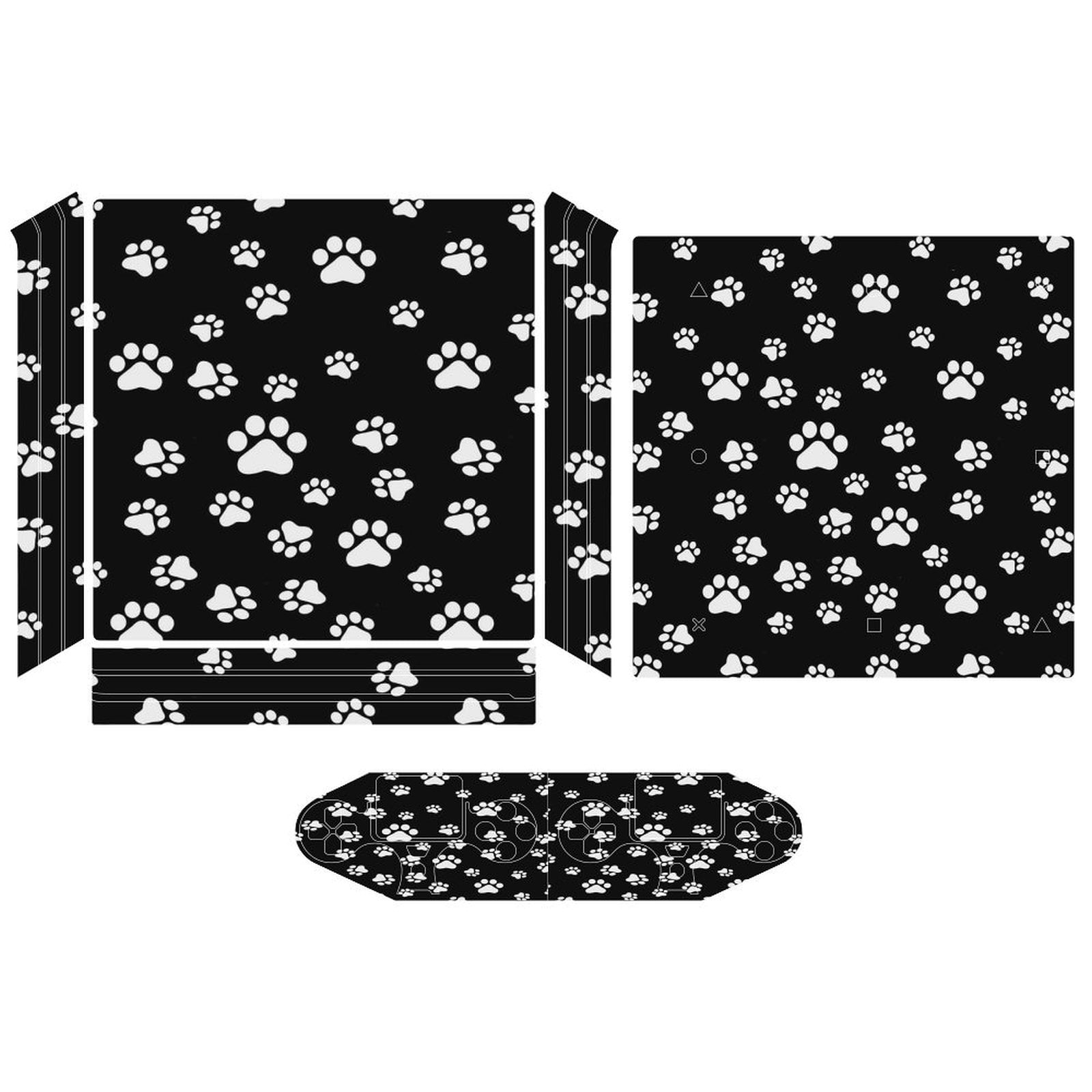 Paws Pattern PS4/PS4 Pro/PS4 Slim Skin Sticker For Console And ...