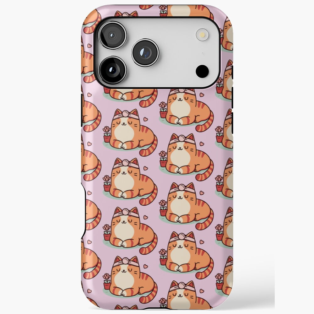 Paws and Relax Cute Cat Cartoon Design Phone Case for iPhone 11 through ...