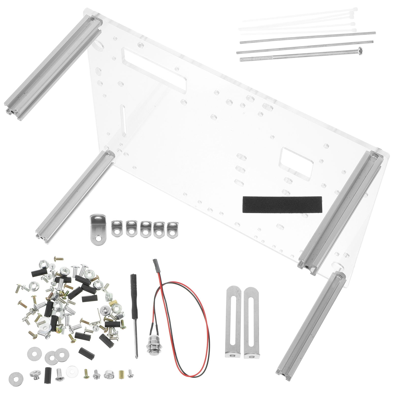 Pawsdot 1Set Compact Open Air Computer Case Bracket with Durable ...