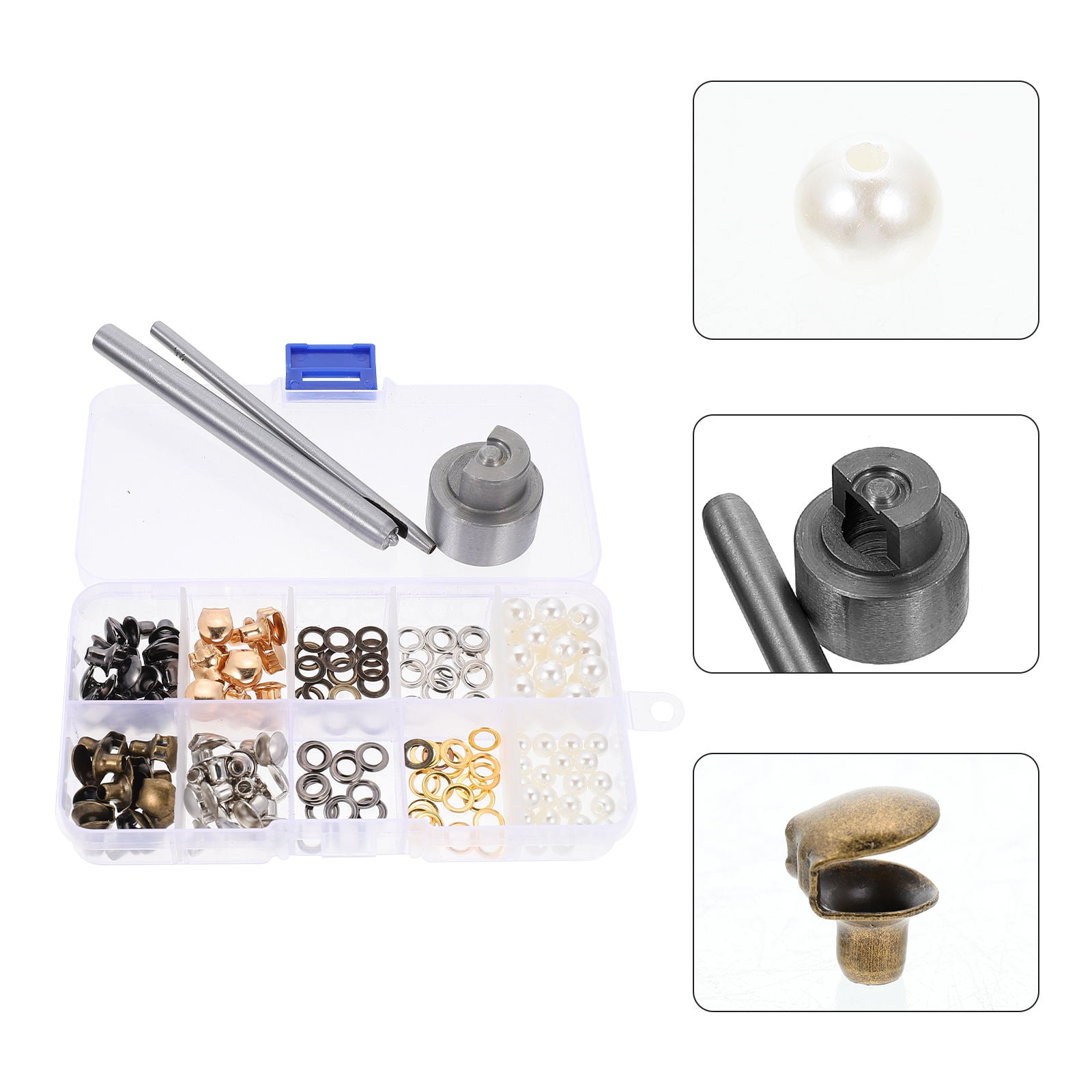 Pawsdot Fittings Boot Speed Hooks Boot Lace Hooks Kit Multi Stainless Steel 1 Set - Walmart.com