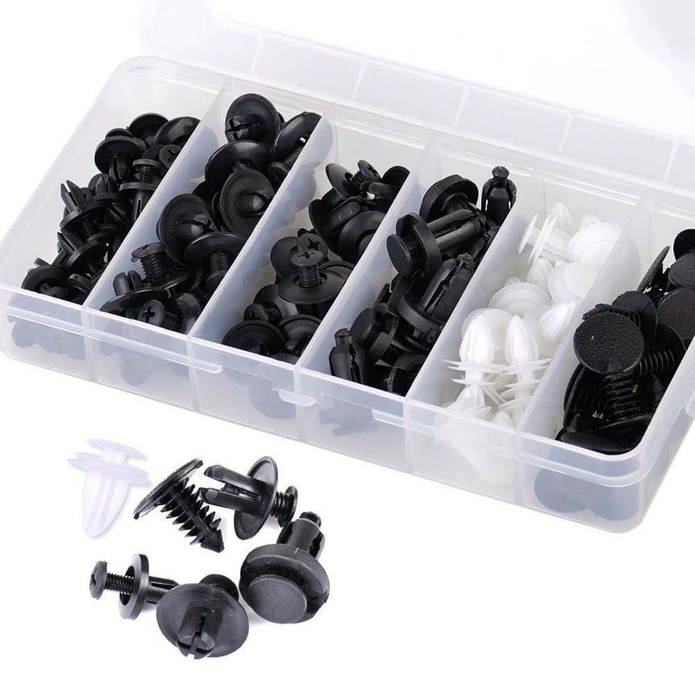 Pawsdot 100Pcs Push Pin Clips Automotive Nylon Fasteners for Car Body ...