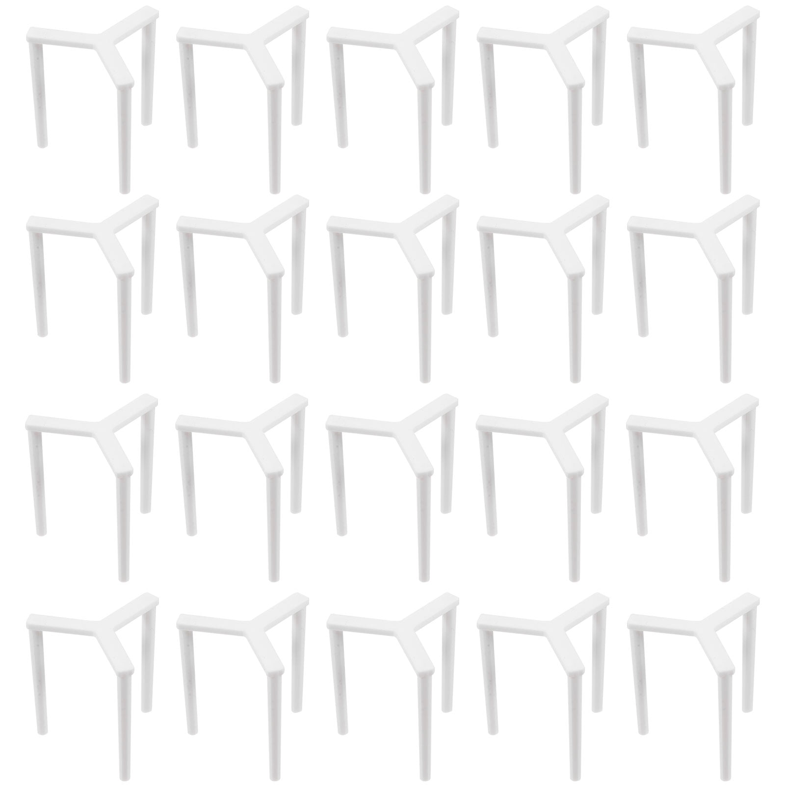 Pawsdot Pizza Box Spacers Prevent Adhesion White Plastic 100Set ...